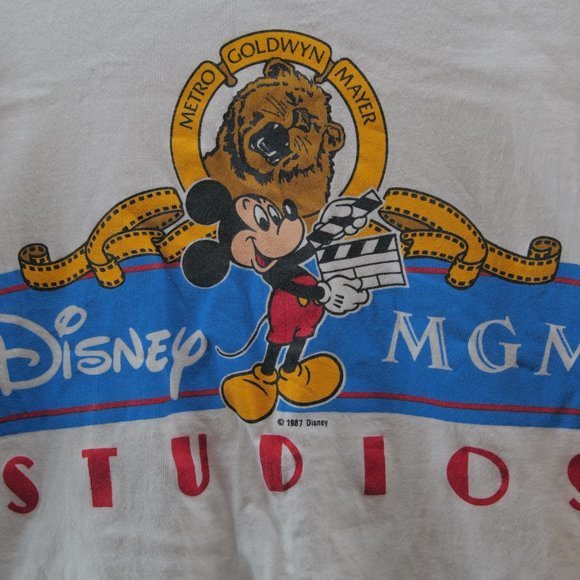 Disney | Shirts | Mickey Mouse Tee Disney Mgm Studios T Shirt Single ...